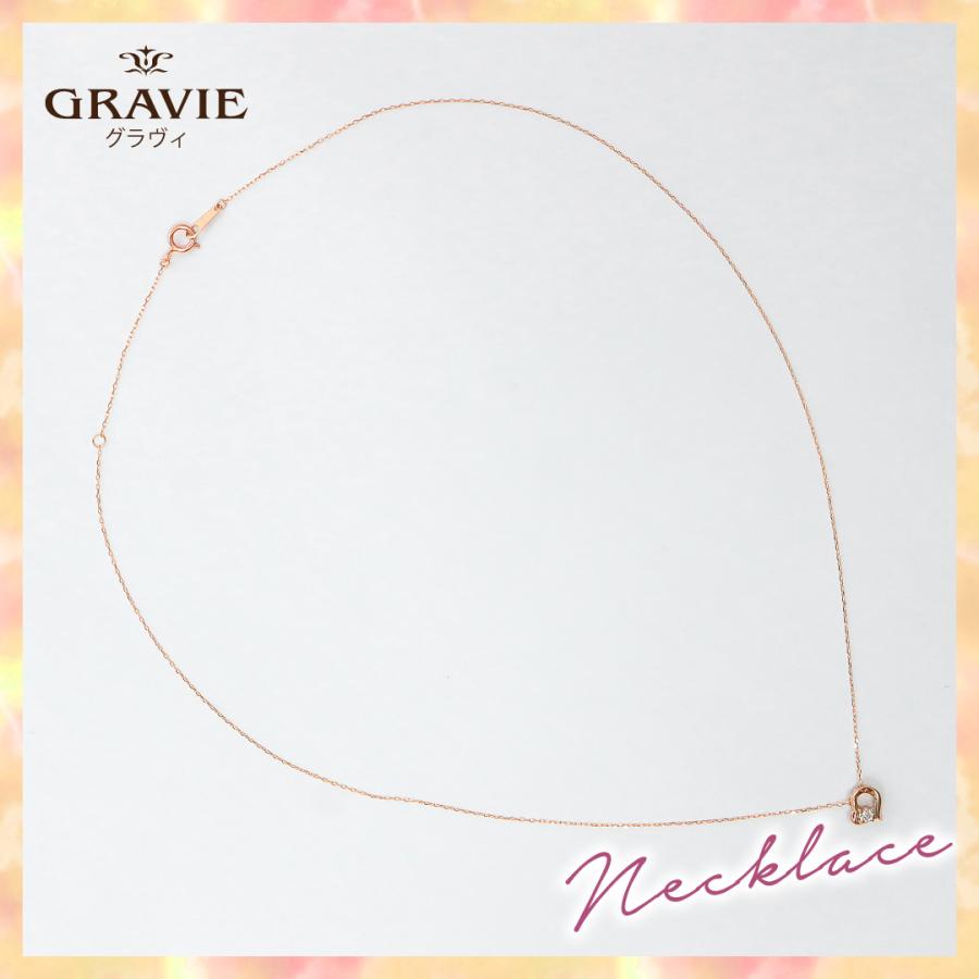 ネックレス ダイヤモンド 0.04ct K18PG 18金 ピンクゴールド 人気 誕生日 記念日 お祝い レディース 4月誕生石 お返し 母の日 :6c0362:神戸発のジュエリーショップ ...