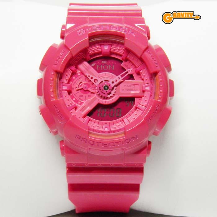 G-SHOCK GA-110B-4JF Hyper Colors（ハイパーカラーズ）ピンクモデル CASIO(カシオ)G-SHOCK(ジー ...