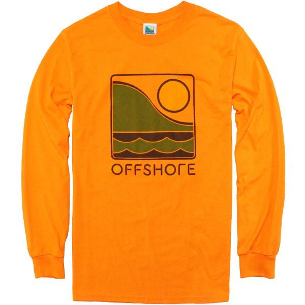 OFFSHORE COLOR LOGO LONG SLEEVE TEE ORANGE ロンT オフショア : os19-2cs-011 ...
