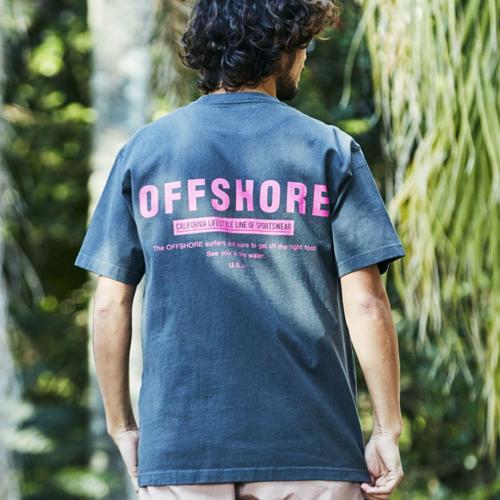 OFFSHORE/オフショア DST CA SPORTS TEE CHARCOAL Tシャツ OS22-20S-006 : os22-20s ...