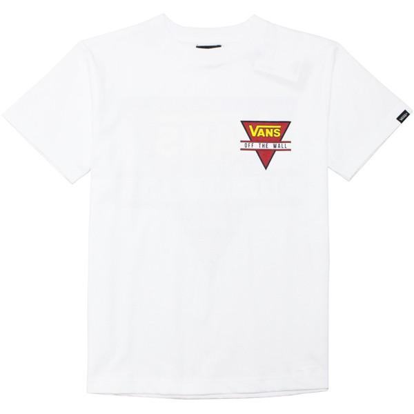 VANS TRIANGLE LOGO TEE WHITE Tシャツ バンズ 半袖 クルーネック : グレイビーズヤフーショッピング店 - 通販 ...