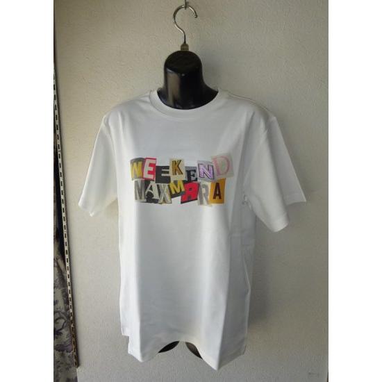 MAXMARA WEEKEND LINE SCENE ロゴアレンジ -ヴァーサイズ半袖カットソー アイヴォリー MaxMara : ガレリアグレ - 通販 - Yahoo!ショッピング