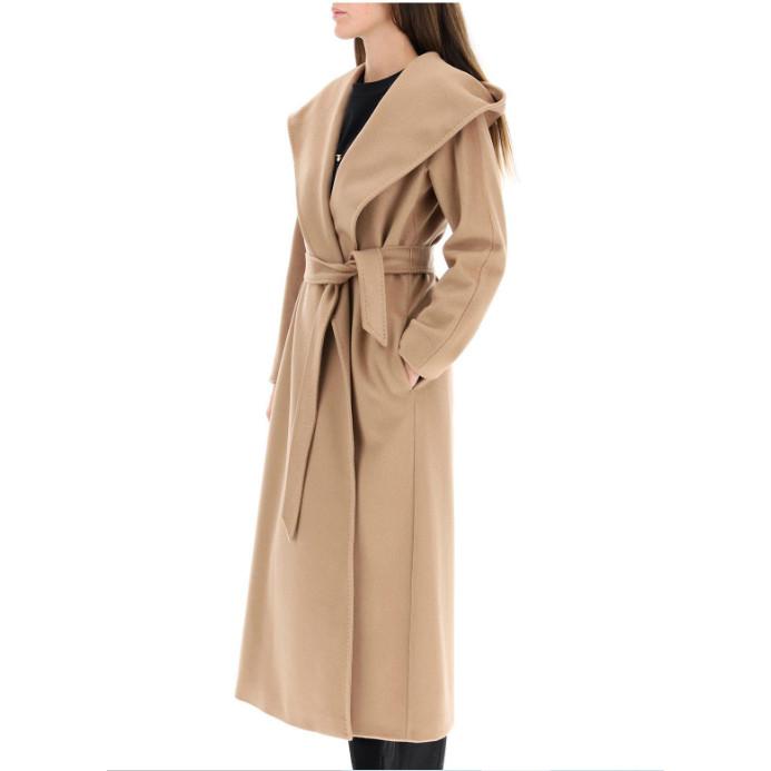 BDANTON-06 フード付 ロングローブコート キャメル MaxMara STUDIO : 177737355 : ガレリアグレ - 通販 - Yahoo!ショッピング