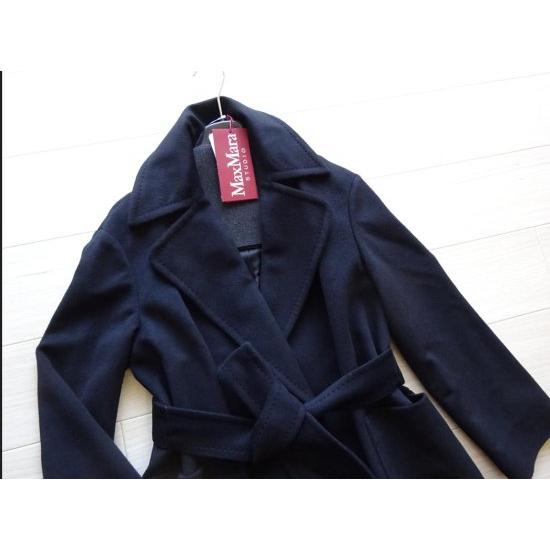 BERNARD アウトポケットデザイン ローブコート 黒 MaxMara STUDIO :177737467:ガレリアグレ - 通販 - Yahoo!ショッピング