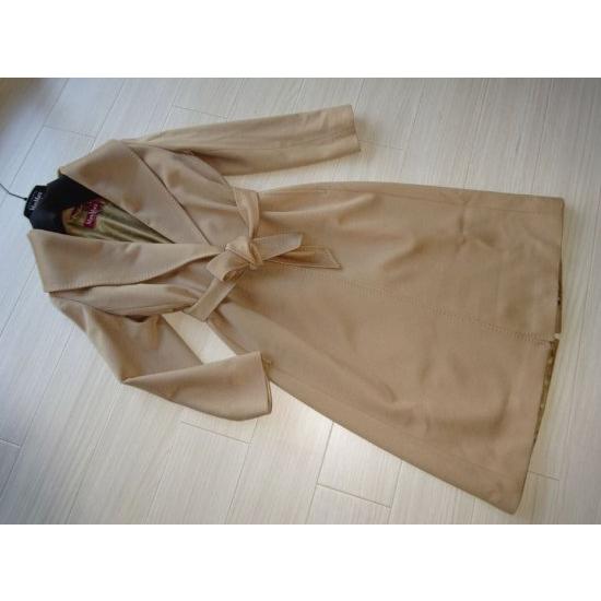 Max Mara Studio LORIANA-06 ピックステッチ ショールカラーラップコート キャメル MaxMara STUDIO : ガレリアグレ - 通販 - Yahoo!ショッピング