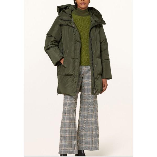 MAXMARA WEEKEND LINE NEWBEMBO-06 フード付 ダウンコート オリーブグリーン MaxMara : ガレリアグレ - 通販 - Yahoo!ショッピング