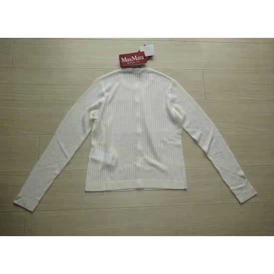 Max Mara Studio KASSEL シルクウール エアリーサマーカーディガン 白 MaxMara STUDIO : ガレリアグレ - 通販 - Yahoo!ショッピング