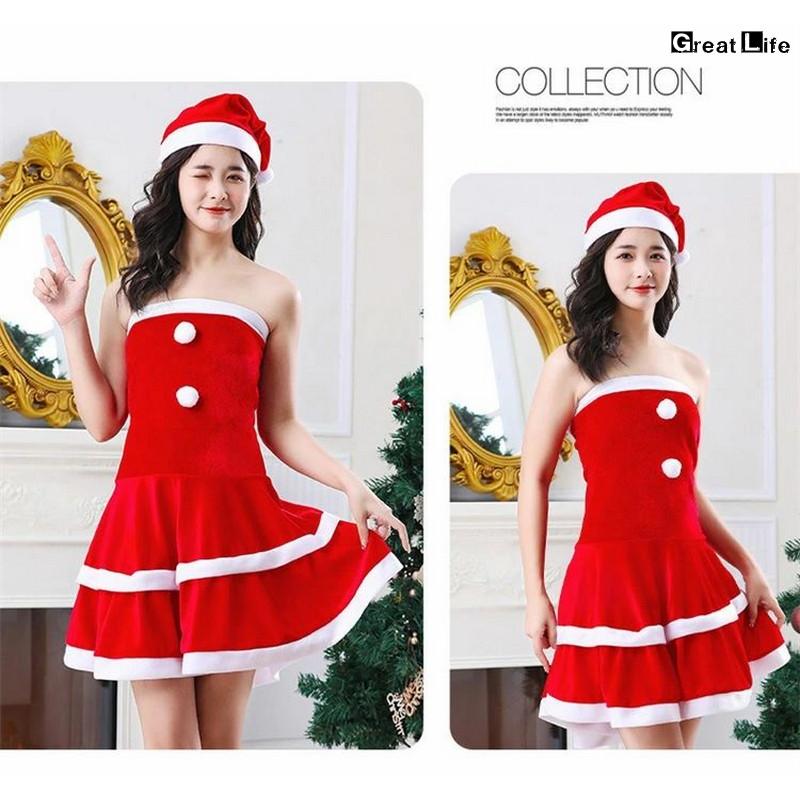 5types クリスマス コスプレ 大人 サンタ 衣装 レディース ワンピース 帽子 ケープ ウサ耳 レッド コスチューム 可愛い 仮装 サンタクロース 大きいサイズ Chri ...