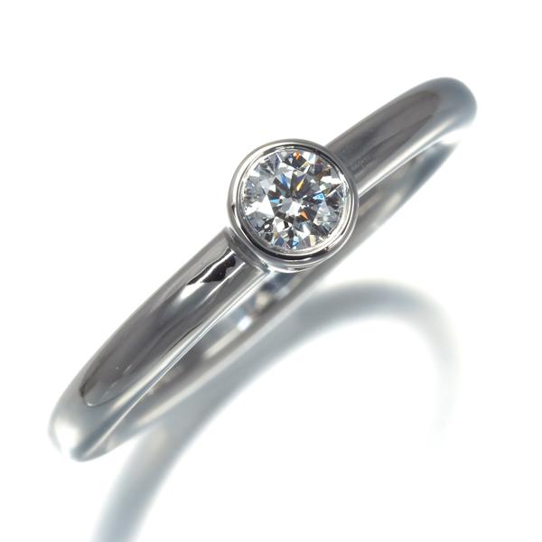 ティファニー リング ダイヤ 0.19ct ビゼット 12号 Pt950 BLJ :149258:グリーバー - 通販 - Yahoo!ショッピング