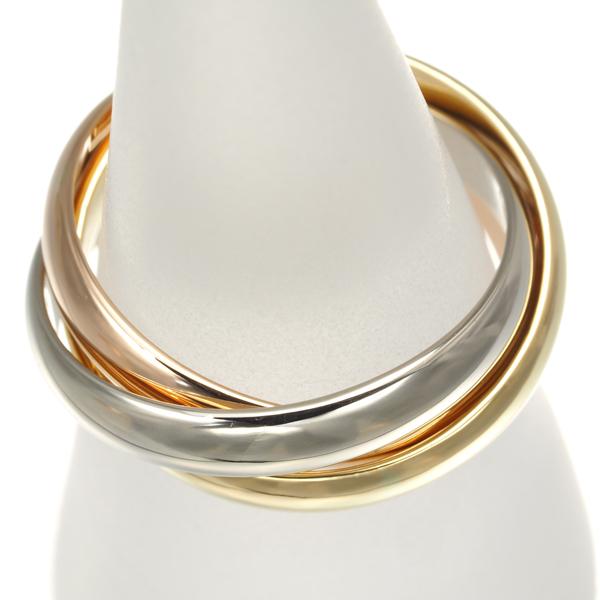 カルティエ リング トリニティ スリーカラー クラシック 55号 K18YG/WG/PG BLJ : 152378 : グリーバー - 通販 - Yahoo!ショッピング