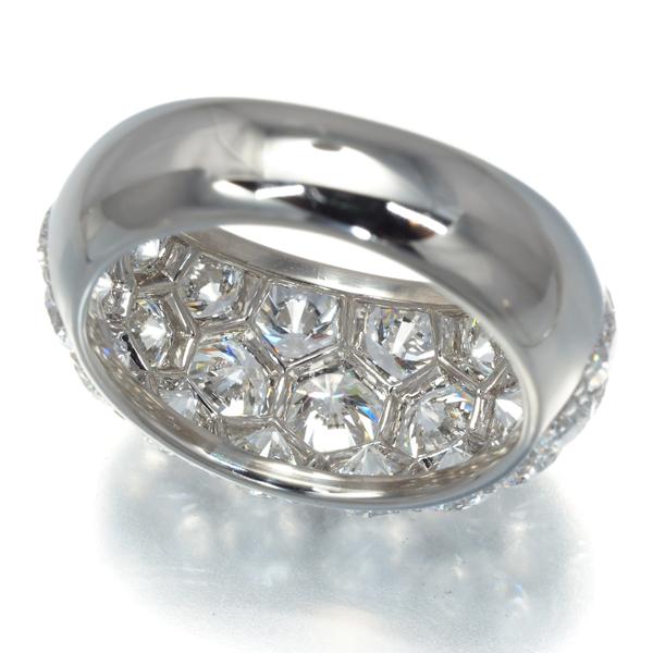 ギメル リング ダイヤ ダイヤモンド 5.001ct パヴェ ハニカム 10 ギメル リング ダイヤ ダイヤモンド 5.001ct パヴェ ハニカム 10