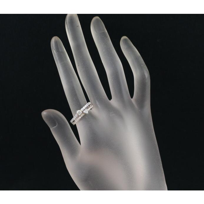 ダイヤ ダイヤモンド 0.46ct/0.187ct /0.138ct コンビカラー リング K18/Pt900 鑑定書 指輪 GENJ : 156471 : グリーバー - 通販 ...