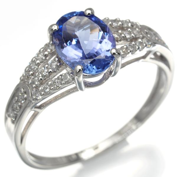 タンザナイト 1.11ct ダイヤ ダイヤモンド 0.19ct リング Pt900 指輪 GENJ : グリーバー - 通販 - Yahoo!ショッピング