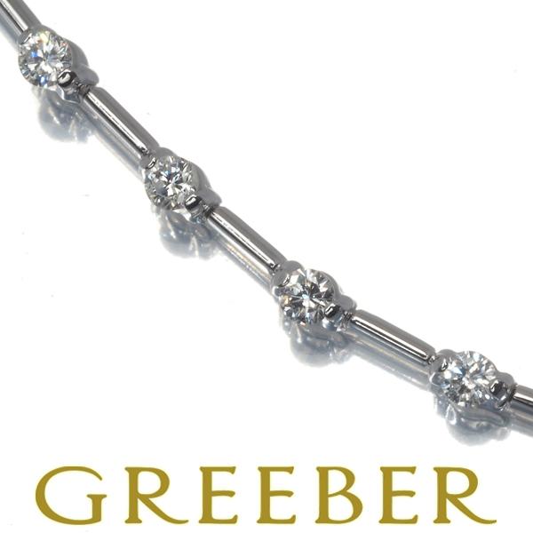 DTC ブレスレット ダイヤ ダイヤモンド 1.25ct LINE K18WG BLJ/GENJ : 161716 : グリーバー - 通販 - Yahoo!ショッピング