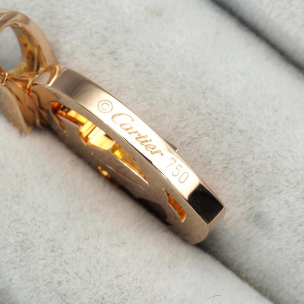 Cartier カルティエ ペンダントトップ 2C ドゥーブルC C2 ハート チャーム K18PG BLJ 大幅値下げ品 : グリーバー ...