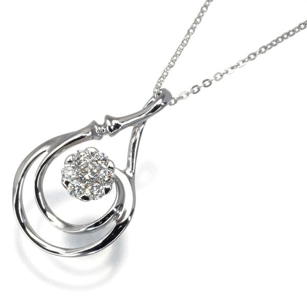 コロネット ネックレス ダイヤ ダイヤモンド 0.15ct フラワー K18WG BLJ/GENJ : 162463 : グリーバー - 通販 - Yahoo!ショッピング
