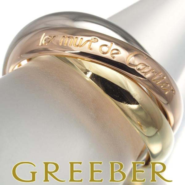 Cartier カルティエ トリニティリング スリーカラー クラシック 50号 K18YG/WG/PG 指輪 BLJ : グリーバー - 通販 - Yahoo!ショッピング