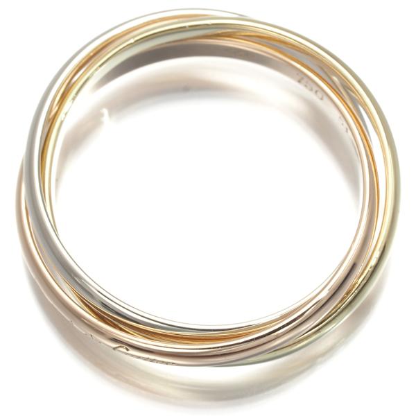 Cartier カルティエ トリニティリング スリーカラー XS 53号 K18YG/WG/PG 指輪 BLJ : グリーバー - 通販 - Yahoo!ショッピング