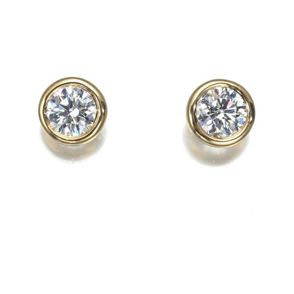 TIFFANY&Co. ティファニー ピアス ダイヤ ダイヤモンド 0.2ct/0.2ct程 バイザヤード K18YG BLJ : グリーバー - 通販 - Yahoo!ショッピング