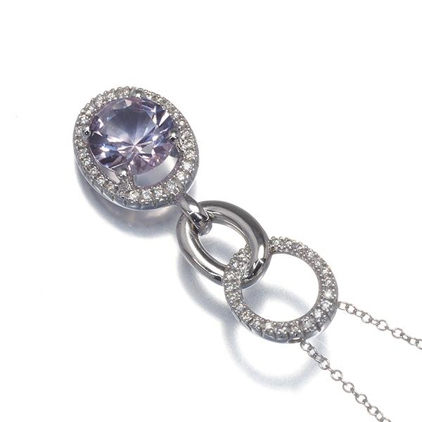 MAUBOUSSIN モーブッサン ネックレス アメジスト ダイヤ ダイヤモンド ヴレモントア K18WG 保証書BLJ/GENJ : グリーバー - 通販 - Yahoo!ショッピング