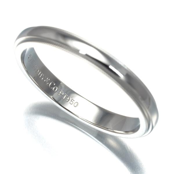 TIFFANY&Co. ティファニー リング トゥギャザー ミルグレイン 3mm 16号 Pt950 指輪 BLJ : グリーバー - 通販 - Yahoo!ショッピング