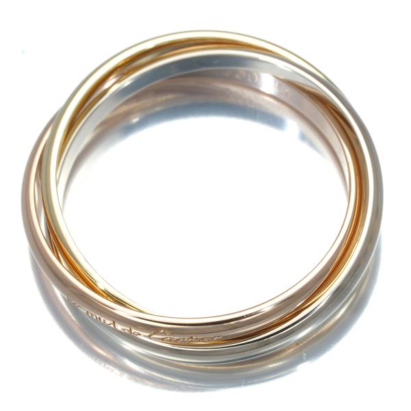 Cartier カルティエ トリニティリング スリーカラー XS 54号 K18YG/WG/PG 指輪 BLJ : グリーバー - 通販 - Yahoo!ショッピング