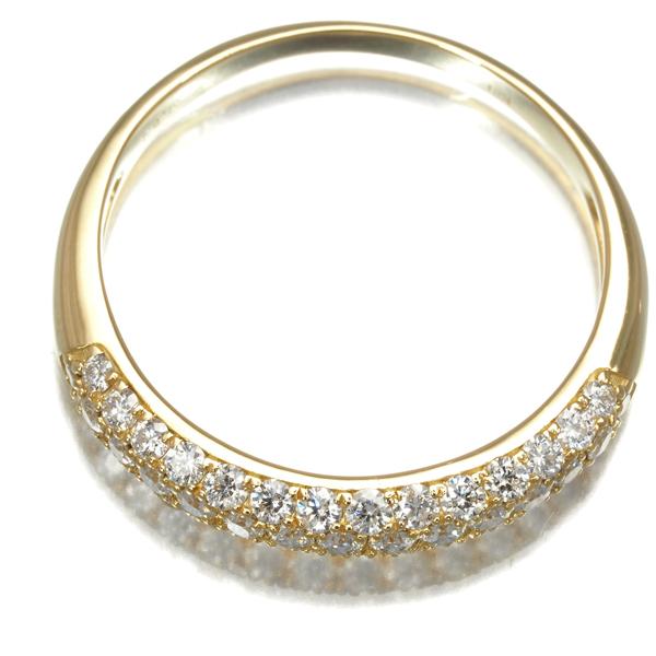 ダイヤ ダイヤモンド 0.50ct パヴェ リング K18YG 指輪 GENJ : グリーバー - 通販 - Yahoo!ショッピング