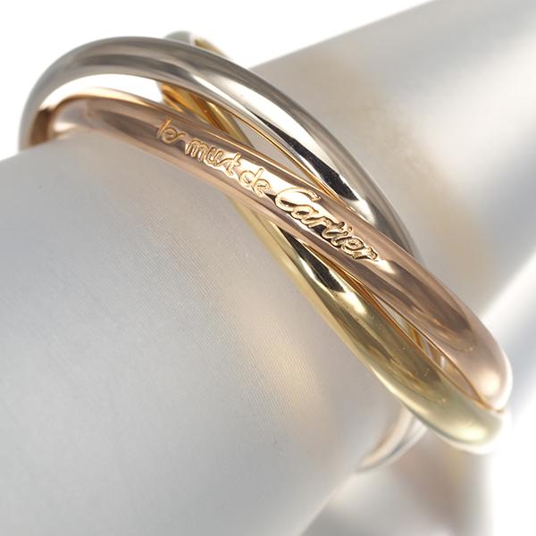 Cartier カルティエ トリニティリング スリーカラー XS 54号 K18YG/WG/PG 指輪 BLJ 大幅値下げ品 : グリーバー - 通販 - Yahoo!ショッピング