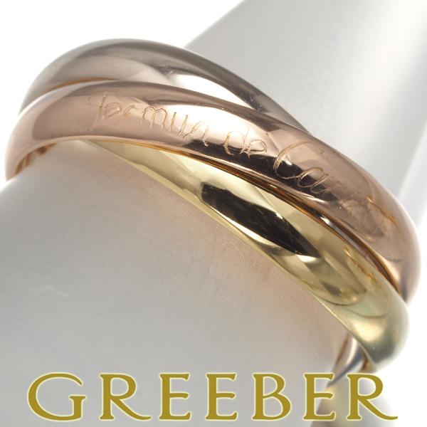 Cartier カルティエ トリニティリング クラシック スリーカラー 54号 K18YG/WG/PG 指輪 BLJ : グリーバー - 通販 - Yahoo!ショッピング