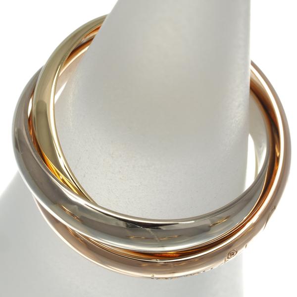 Cartier カルティエ トリニティリング スリーカラー クラシック 51号 K18YG/WG/PG 指輪 BLJ : グリーバー - 通販 - Yahoo!ショッピング