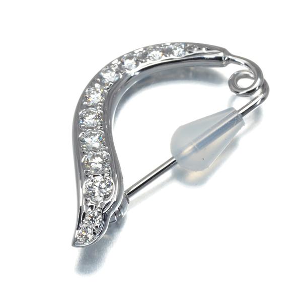 MIKIMOTO ミキモト ブローチ ダイヤ ダイヤモンド K18WG BLJ MIKIMOTO ミキモト ブローチ ダイヤ ダイヤモンド K18WG BLJ