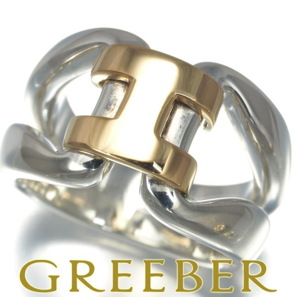 HERMES エルメス リング ヒストリー 52号 K18YG/シルバー800 指輪 BLJ : グリーバー - 通販 - Yahoo!ショッピング