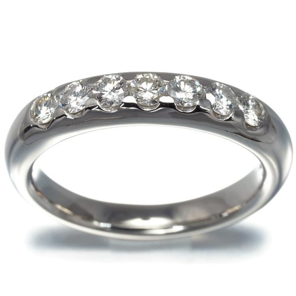 ダイヤ ダイヤモンド 0.51ct 7P リング Pt900 指輪 GENJ : グリーバー - 通販 - Yahoo!ショッピング