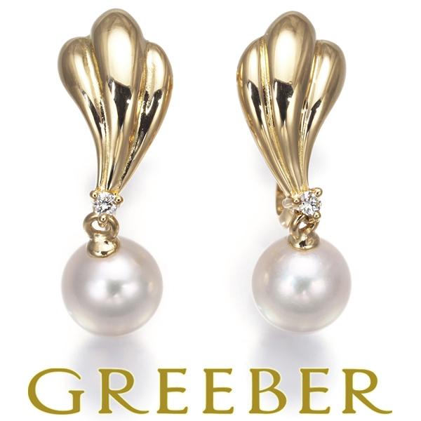 TASAKI タサキ イヤリング パール 真珠 ダイヤ ダイヤモンド 0.01/ct0.01ct K18YG BLJ : グリーバー - 通販 - Yahoo!ショッピング