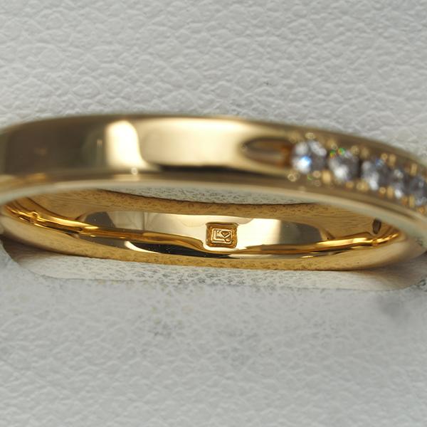 ラザール リング ダイヤ ダイヤモンド 0.24ct ハーフエタニティ 11号 K18YG 保証書 指輪 BLJ/GENJ : グリーバー - 通販 - Yahoo!ショッピング