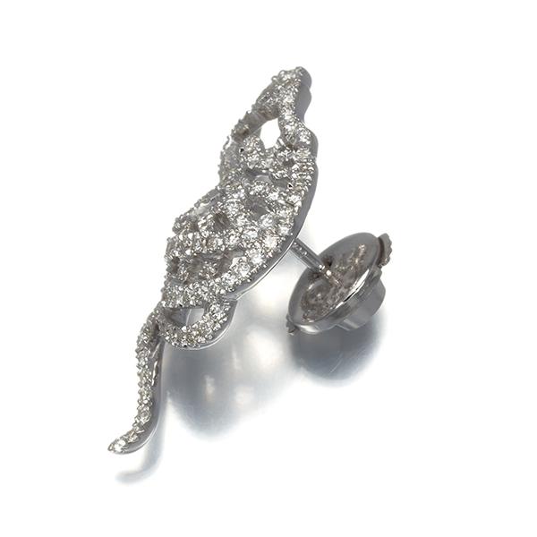 ダイヤ ダイヤモンド 0.41ct 虎 トラ アニマル 透かし ピン ブローチ K18WG/K14WG GENJ : グリーバー - 通販 - Yahoo!ショッピング