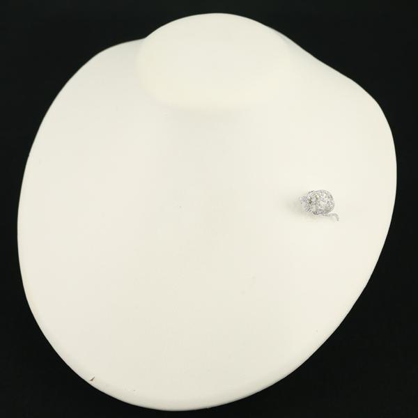 ダイヤ ダイヤモンド 0.41ct 虎 トラ アニマル 透かし ピン ブローチ K18WG/K14WG GENJ : グリーバー - 通販 - Yahoo!ショッピング