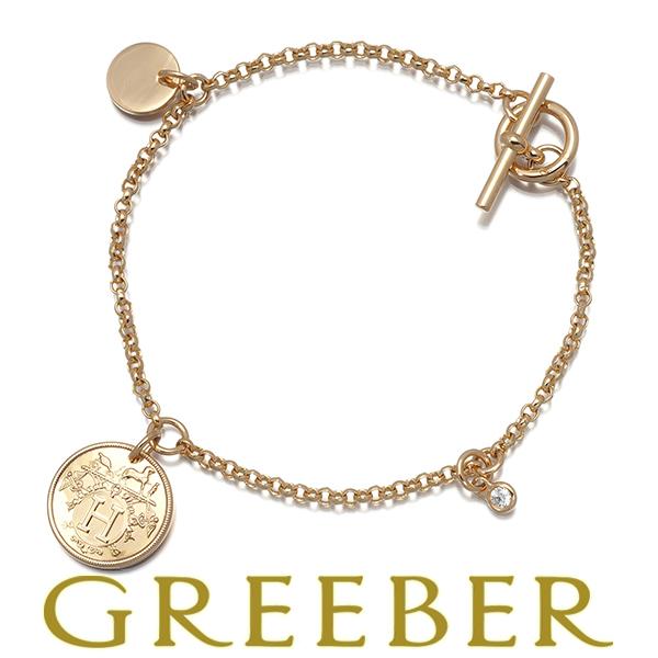 HERMES エルメス ブレスレット ダイヤ ダイヤモンド エクスリブリスPM SH刻印 K18PG BLJ : グリーバー - 通販 - Yahoo!ショッピング