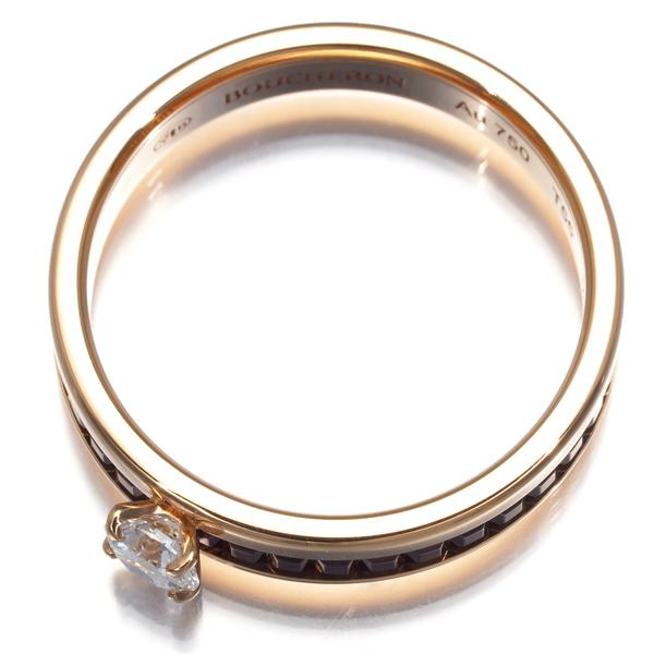 BOUCHERON ブシュロン リング ダイヤ ダイヤモンド 0.23ct E VVS2 キャトルクラシック ソリテール 55号 K18PG 鑑 指輪 BLJ : グリーバー - 通販 ...