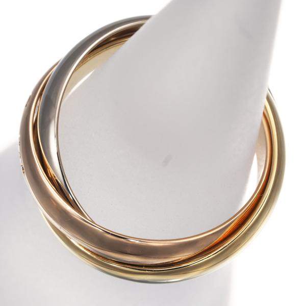 Cartier カルティエ トリニティリング スリーカラー クラシック 50号 K18YG/WG/PG 指輪 BLJ : グリーバー - 通販 - Yahoo!ショッピング