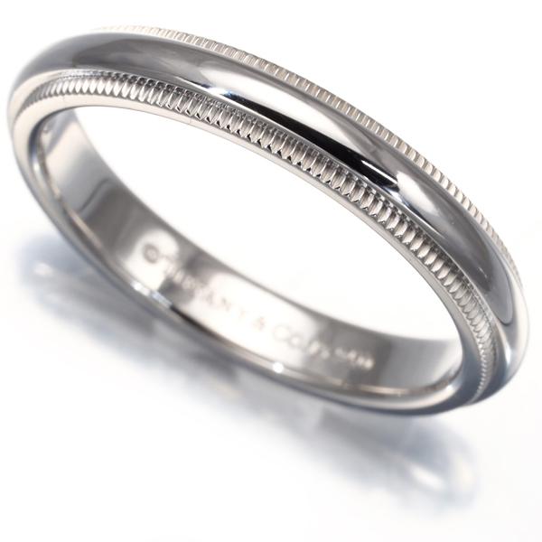 TIFFANY&Co. ティファニー リング トゥギャザーミルグレイン 3.2mm 12.5号 Pt950 指輪 BLJ : グリーバー - 通販 - Yahoo!ショッピング