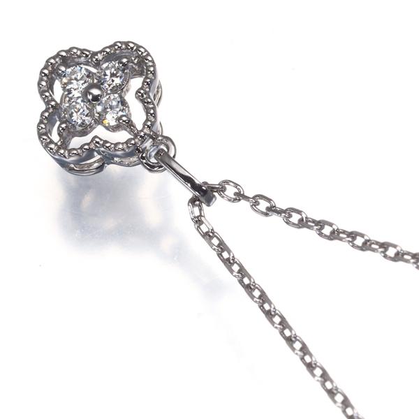 VENDOME ヴァンドーム ネックレス ダイヤ ダイヤモンド 0.07ct フラワー K18WG BLJ/GENJ : グリーバー - 通販 - Yahoo!ショッピング