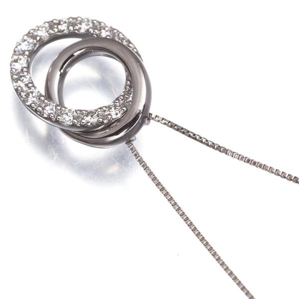 VENDOME ヴァンドーム ネックレス ダイヤ ダイヤモンド 0.314ct ダブルフープ Pt950/Pt850 BLJ/GENJ : グリーバー - 通販 - Yahoo!ショッピング