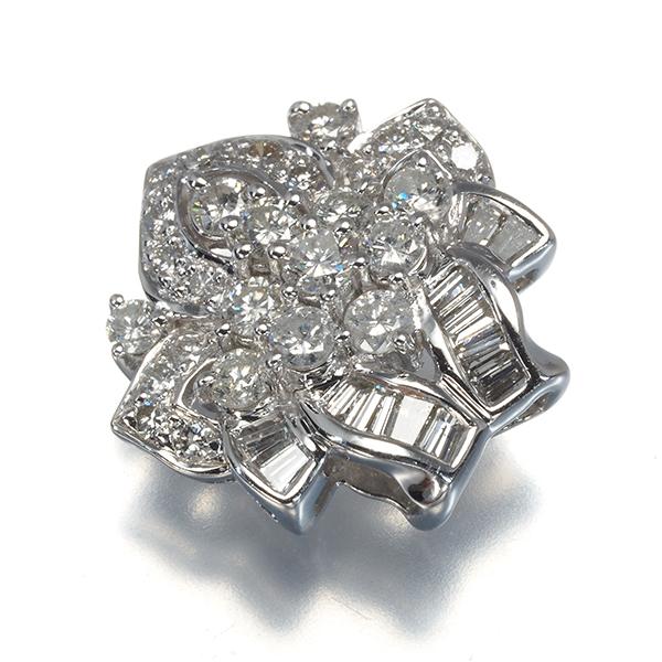 ダイヤ ダイヤモンド 1.50ct 2種カット ペンダントトップ Pt900 GENJ : グリーバー - 通販 - Yahoo!ショッピング