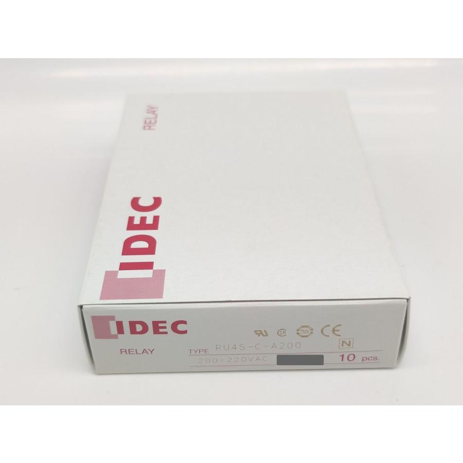 インボイス対応 新品 アイデック IDEC RU4S-C-A200 200-220VAC 10個セット その7 : Greekshops ...
