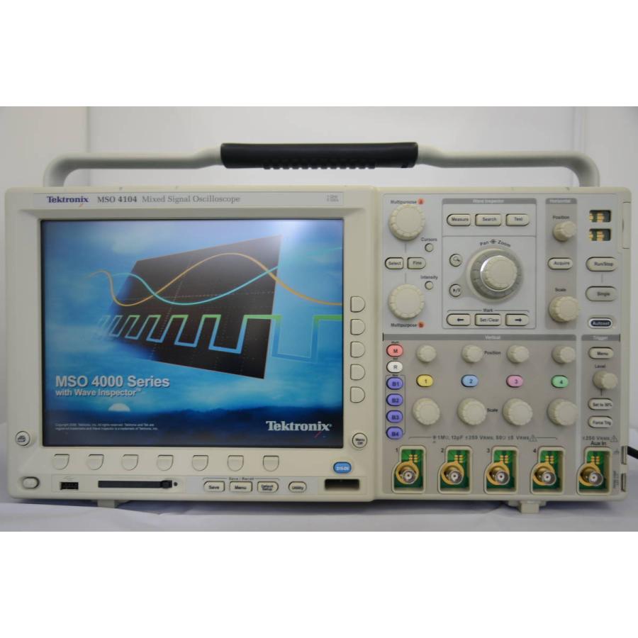 インボイス対応 テクトロニクス Tektronix MSO4104 ミックスド シグナル オシロスコープ : Greekshops - 通販 ...
