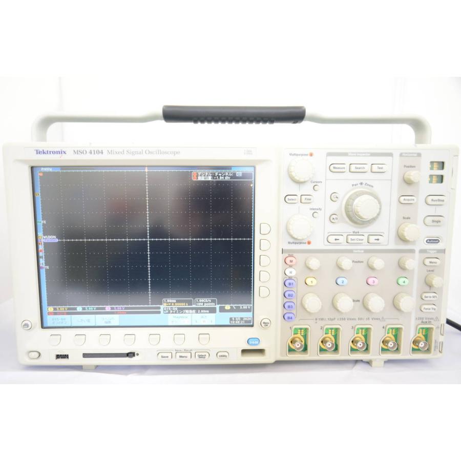 インボイス対応 テクトロニクス Tektronix MSO4104 ミックスド シグナル オシロスコープ : Greekshops - 通販 ...