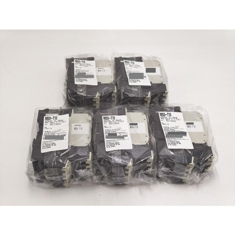 インボイス対応 5点セット 新品 三菱 MSO-T10 200V 2.2Kw 9A(7-11A) AC100V 1a : Greekshops - 通販 - Yahoo!ショッピング