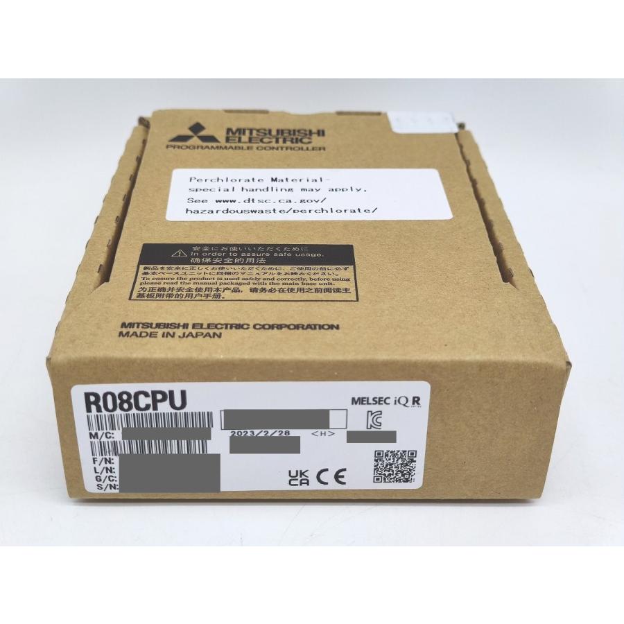 インボイス対応 2023年 新品 三菱 MITSUBISHI R08CPU : Greekshops - 通販 - Yahoo!ショッピング