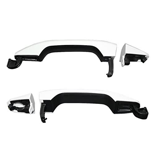 Parts N Go Front Left Driver&Right Passenger Side Olympic White Door ...